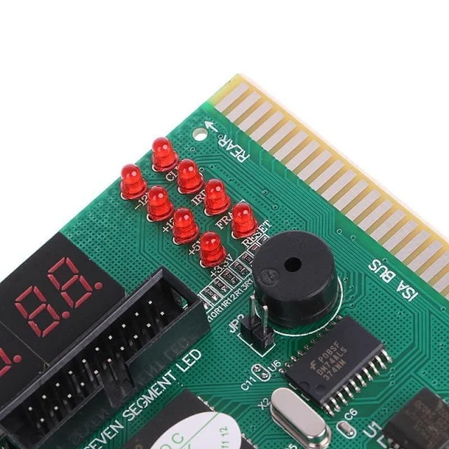 4 Digit PC ISA PCI Analyzer Diagnostic Test Post Card - MechBlock