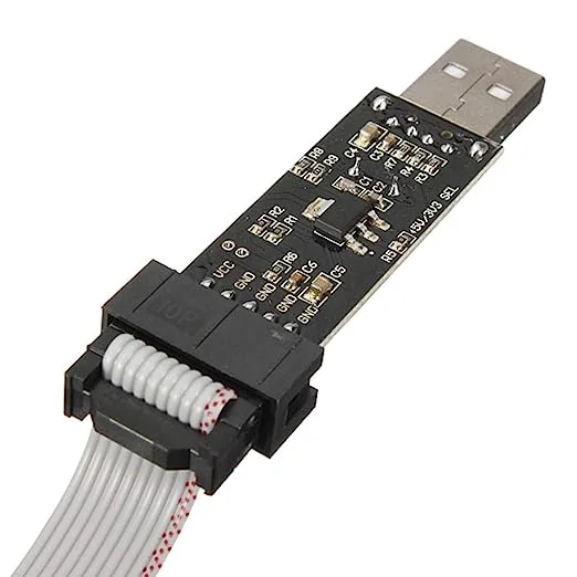 USBASP USBISP 3.3 5V AVR Downloader Programmer - MechBlock USBASP USBISP 3.3 5V AVR Downloader Programmer - MechBlock