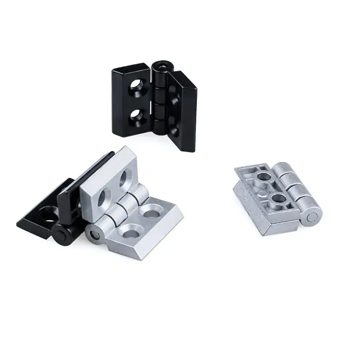 Zinc Alloy Hinge for V-Slot 2020 Series Aluminum Profile - MechBlock