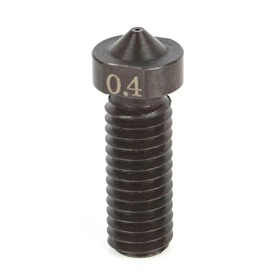 Hardened Steel Volcano Nozzle 0.4-1.75mm M6 For High Temperature 3D ...