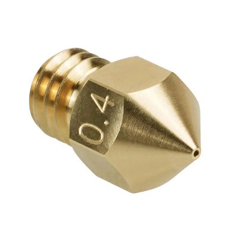 MK8 Clone CHT Brass Nozzle 1.75/0.4mm M6 high flow for 3d Printer part ...